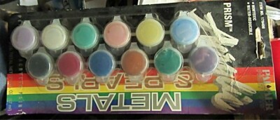 Paints Palmer 12 colors metals and pearls Acrylic Paints New/ Permanent ...