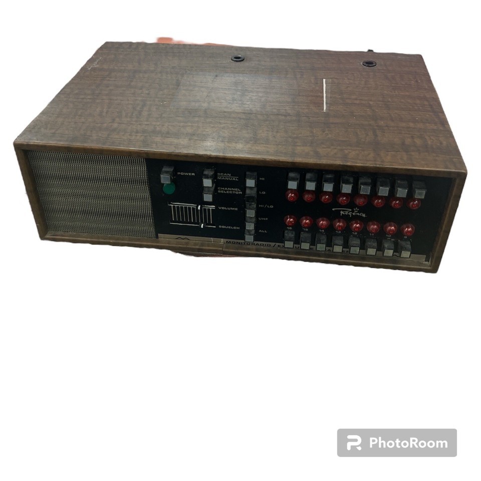 Vintage Regency Monitoradio Scanner 10 Channel Read Description | eBay