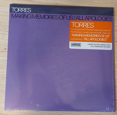 Torres Making Memories of Us sealed 45 with picture sleeve on Merge ...