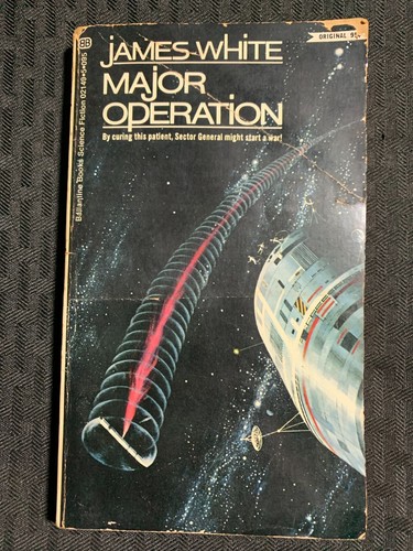 1971 MAJOR OPERATION by James White G/VG 3.0 1st Ballantine Paperback ...