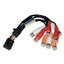 Fusion Wire Harness for MS-RA670 & MS-RA770 Stereo - Zones 1 & 2 (RCA ...