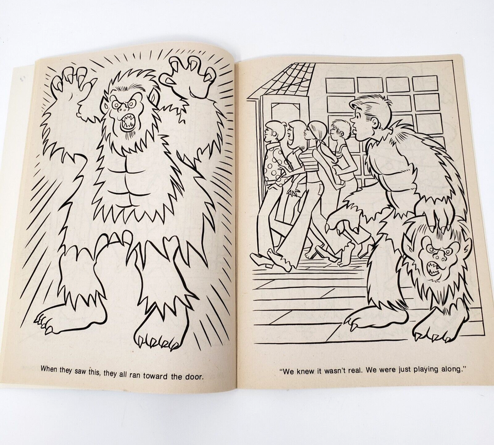 Vintage 1978 Playmore Inc. Freddie Coloring Book 70s Mod Love Peace ...