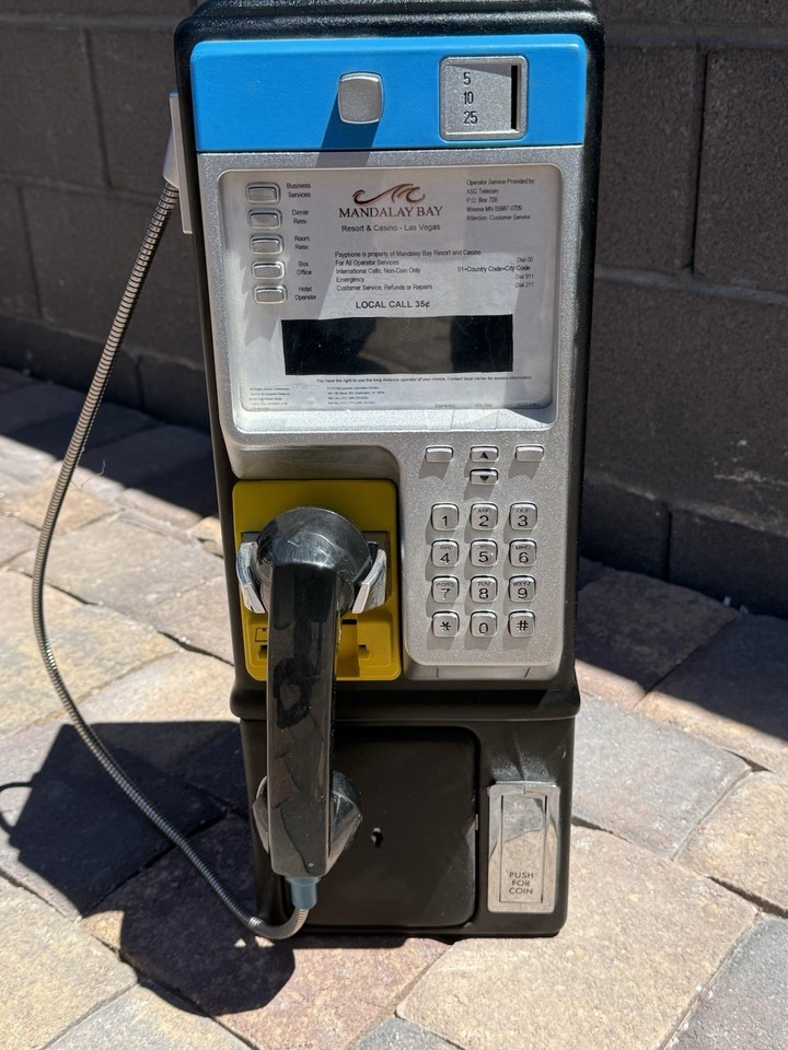 Mandalay Bay Casino Protel XP Payphone Parts/Repair Untested | eBay