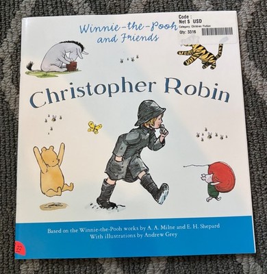 Winnie-The-Pooh and Friends - Christopher Robin Book - Free Shipping | eBay