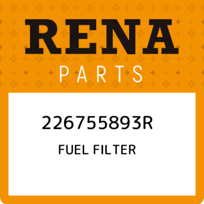 226755893R Renault Fuel filter 226755893R, New Genuine OEM Part | eBay