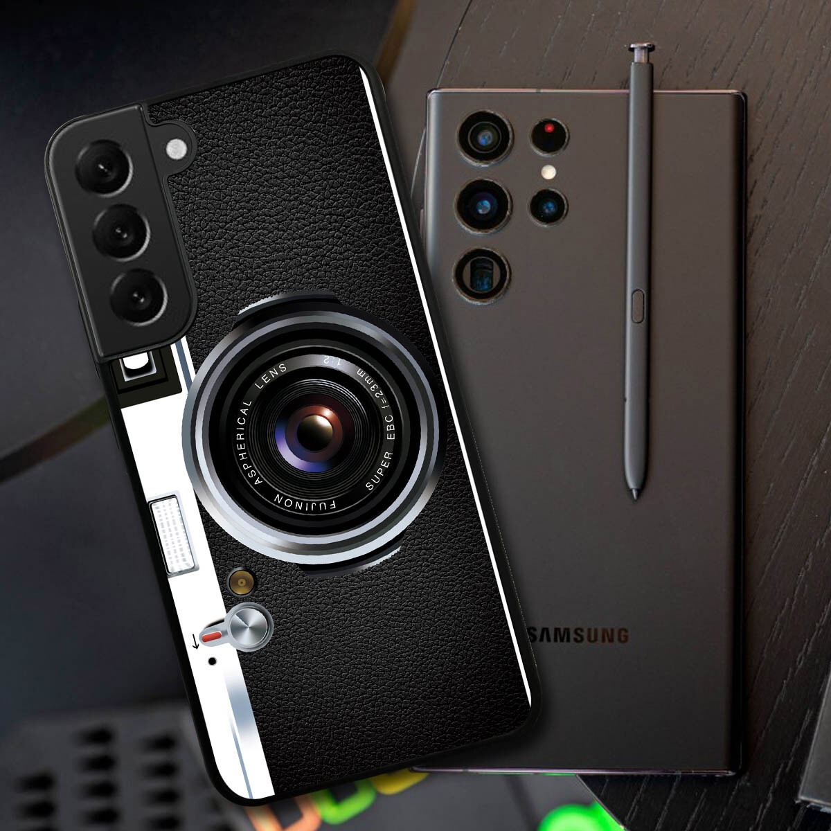 ( For Samsung A25 ) Back Case Cover H23334 Old Camera | eBay