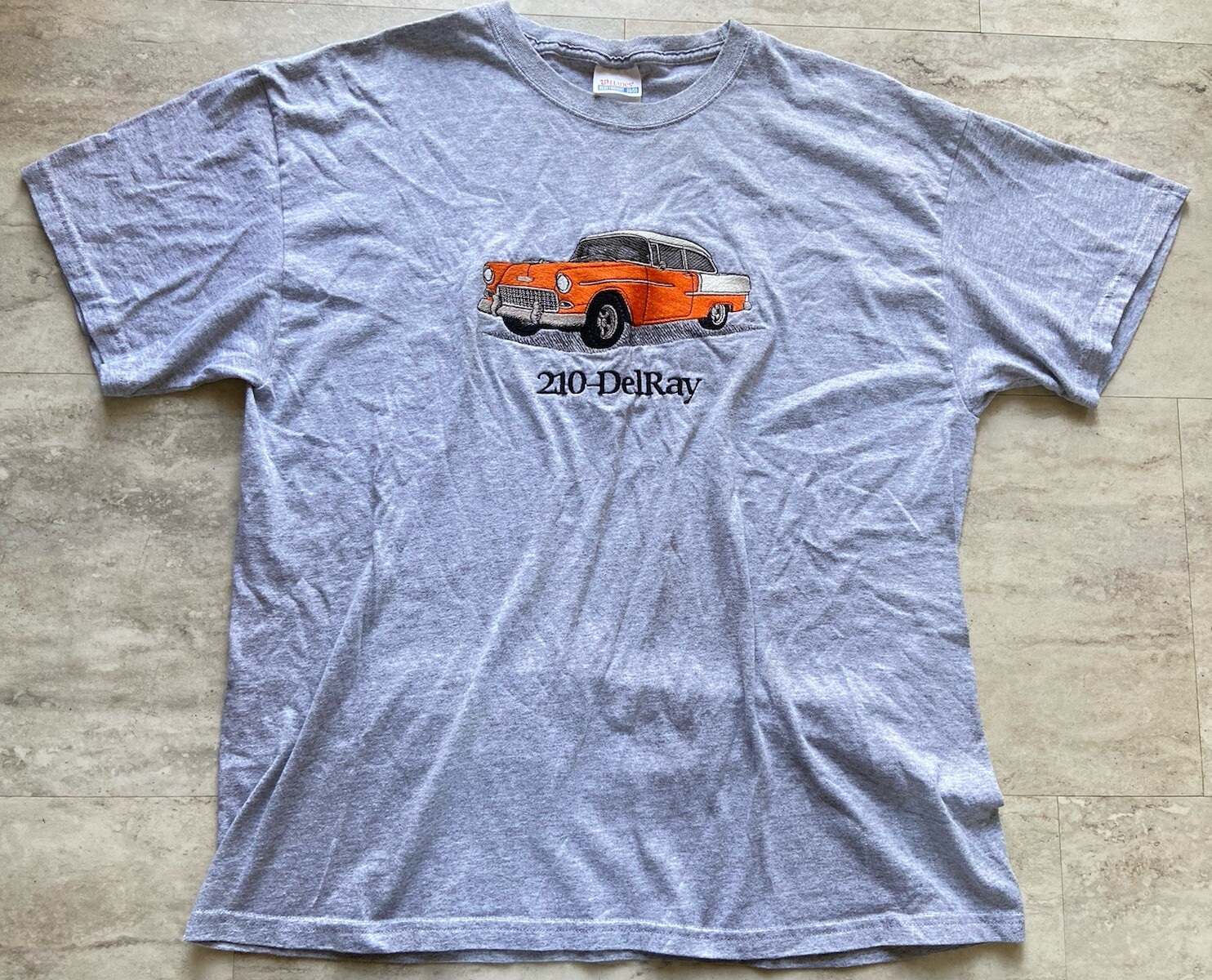 Vintage Chevy 210 Del Ray DelRay Embroidered Logo Gra… - Gem