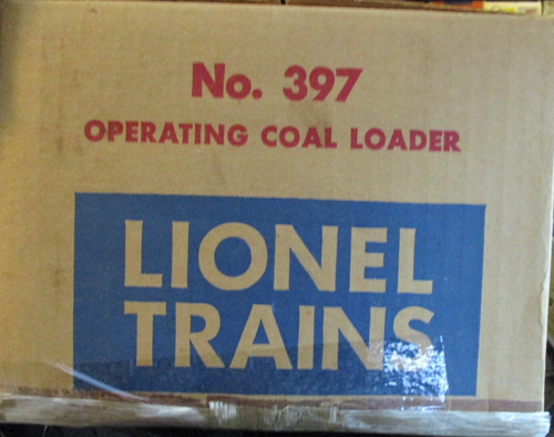 VINTAGE LIONEL O GAUGE OPERATING COAL LOADER No. 397~w/ORIGINAL BOX | eBay