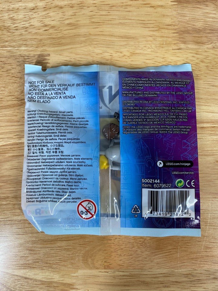 LEGO NINJAGO Sensei Dareth Brown Ninja VS Nindroid Battle Pack Factory ...