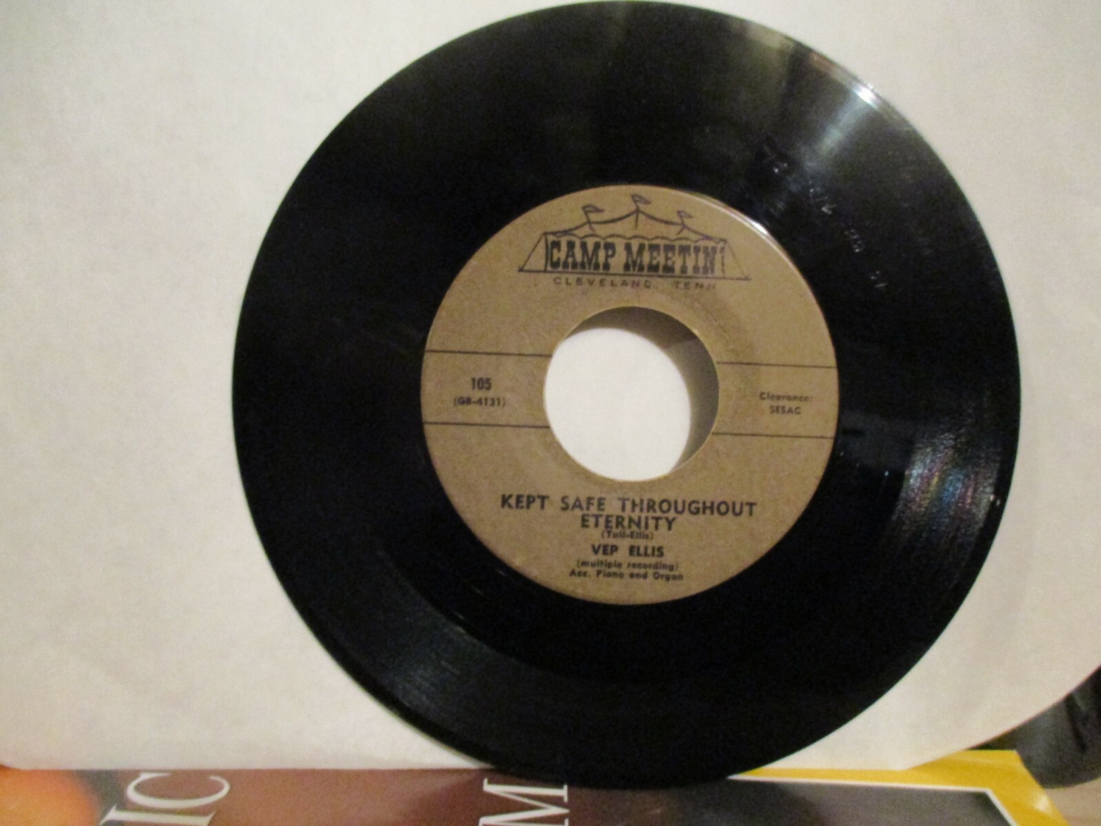 Rare VEP ELLIS-Lot of 2 45's-There is a Chapel/My God Can Do Anything ...