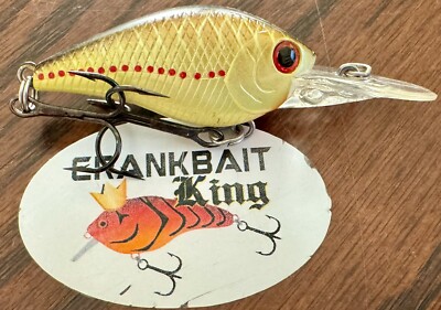 Discontinued Rick Clunn Lucky Craft RC 0.5 DD Deep Crankbait Copper ...