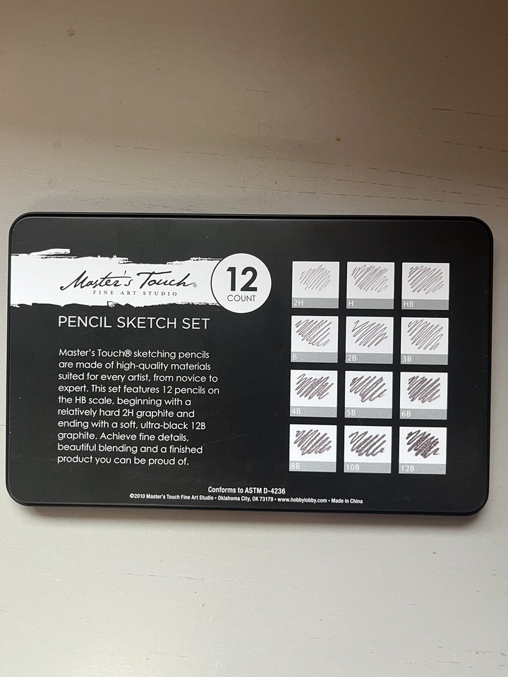 Masters Touch Pencil Sketch Kit | eBay