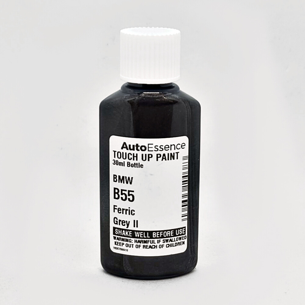 BMW Alloy Wheel Touch Up Paint B55 FERRIC GREY 2 30ml Kurb Scratch M ...