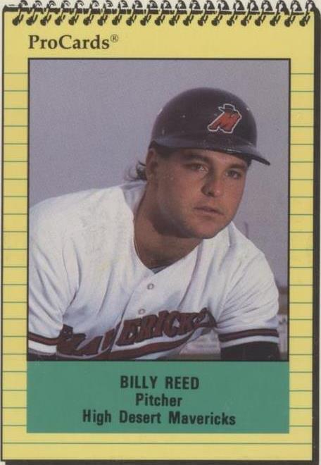 1991 ProCards Minor League - Billy Reed #2392 (RC) for sale online | eBay
