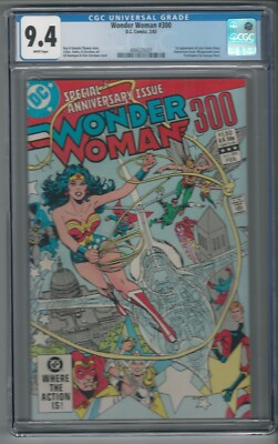 Wonder Woman #300 CGC 9.4 NM 2/83 DC Comics 1st Appearance of Fury Lyta ...