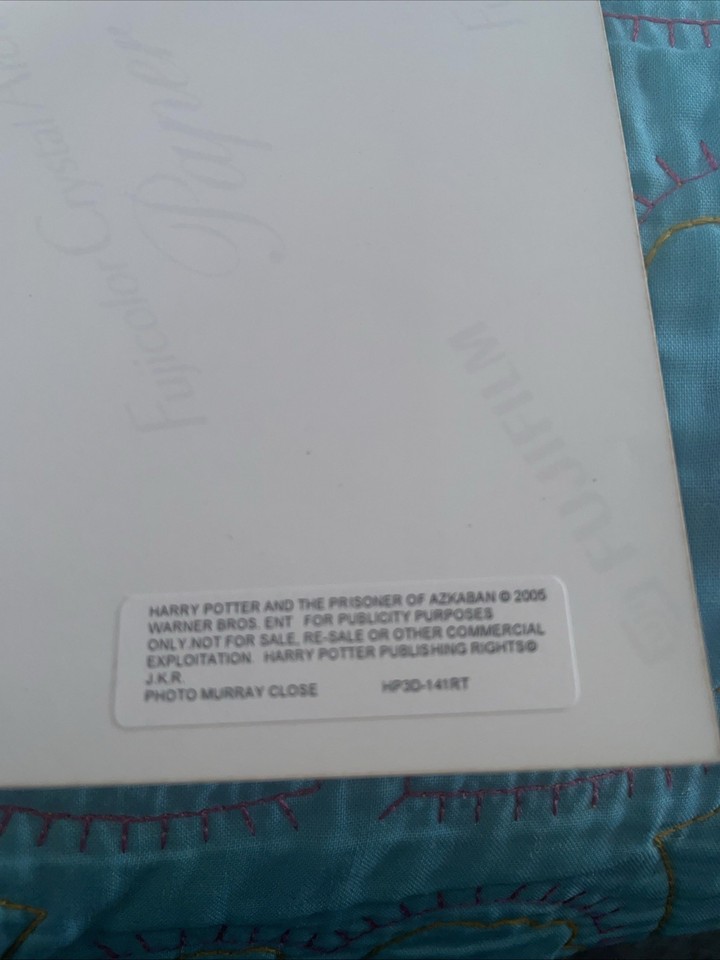 emma watson photo Signed Autograph Harry Potter 2005 | eBay UK