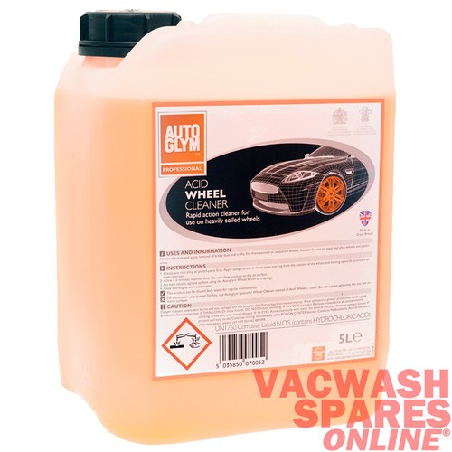 AUTOGLYM ACID WHEEL CLEANER 5LITRE - PROFESSIONAL RANGE - TRADE - CLEAN ...