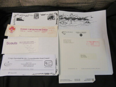 Boy Scout Letterhead, Stationery, Envelope, Etc. Lot c63 | eBay