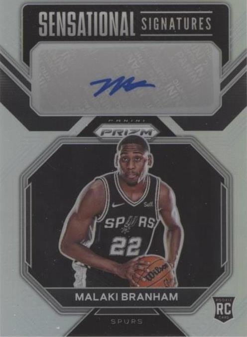 2022-23 Panini Prizm - Sensational Signatures Malaki Branham #SS-MR ...