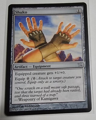 MTG Magic the Gathering Betrayers of Kamigawa Shuko NM/Unplayed | eBay UK