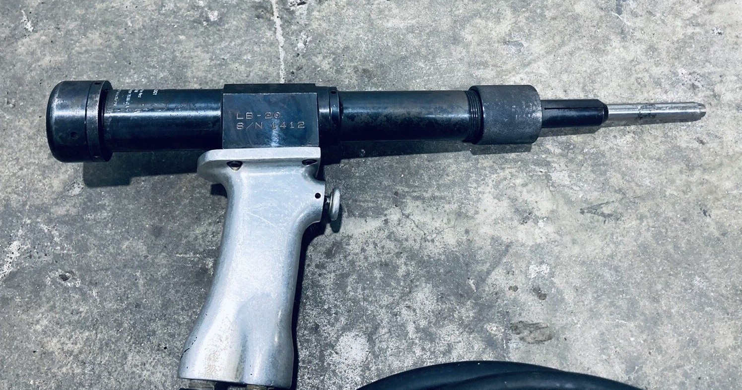 PARTS ONLY FTI LB-20 LITTLE BRUTE PULLING GUN W/ COLD -EXPANSION SYSTEM ...