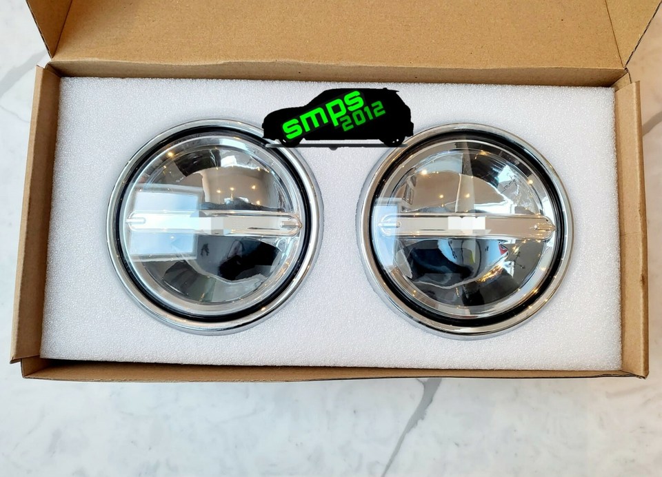 LED Spotlights for Mini Countryman Cooper S/JCW F60 2017-2024 * CHROME ...