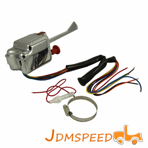 Universal Chrome 12V Street Hot Rod Turn Signal Switch For FORD BUICK ...