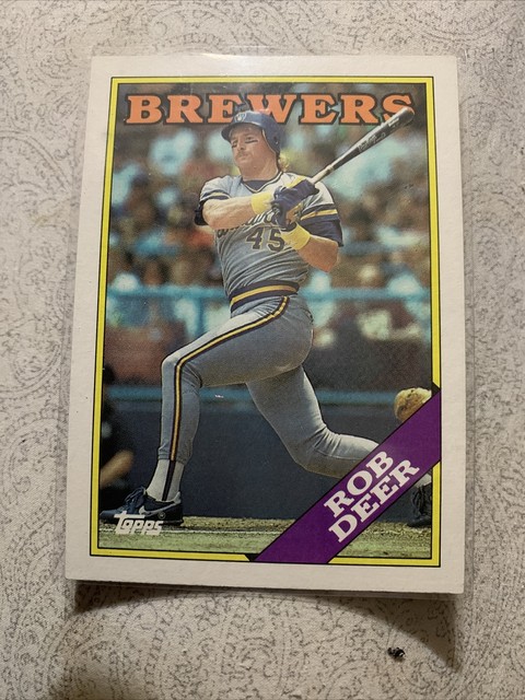 1988 Topps - #33 Rob Deer for sale online | eBay