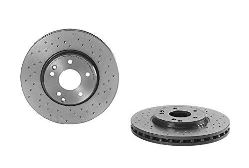 Brembo Xtra Front Left or Right Drilled Brake Disc Rotor for MB W203 ...