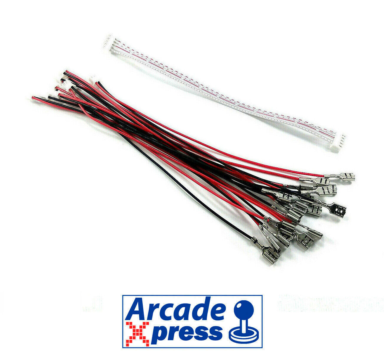 Zero Delay cable 10 wiring JST set 5pin Sanwa Joystick USB Arcade cable ...