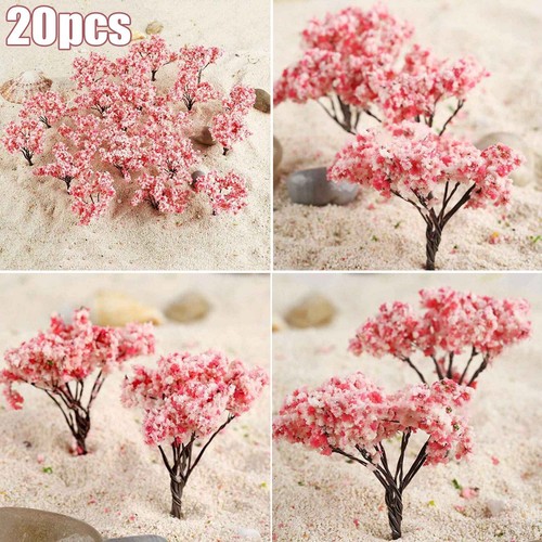 Szenendekoration Baummodell 6 4 cm Blüte Kirschbaum Pflanzenmodell Baum ...