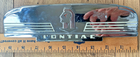 Vintage Pontiac Emblem Chrome Trunk | eBay