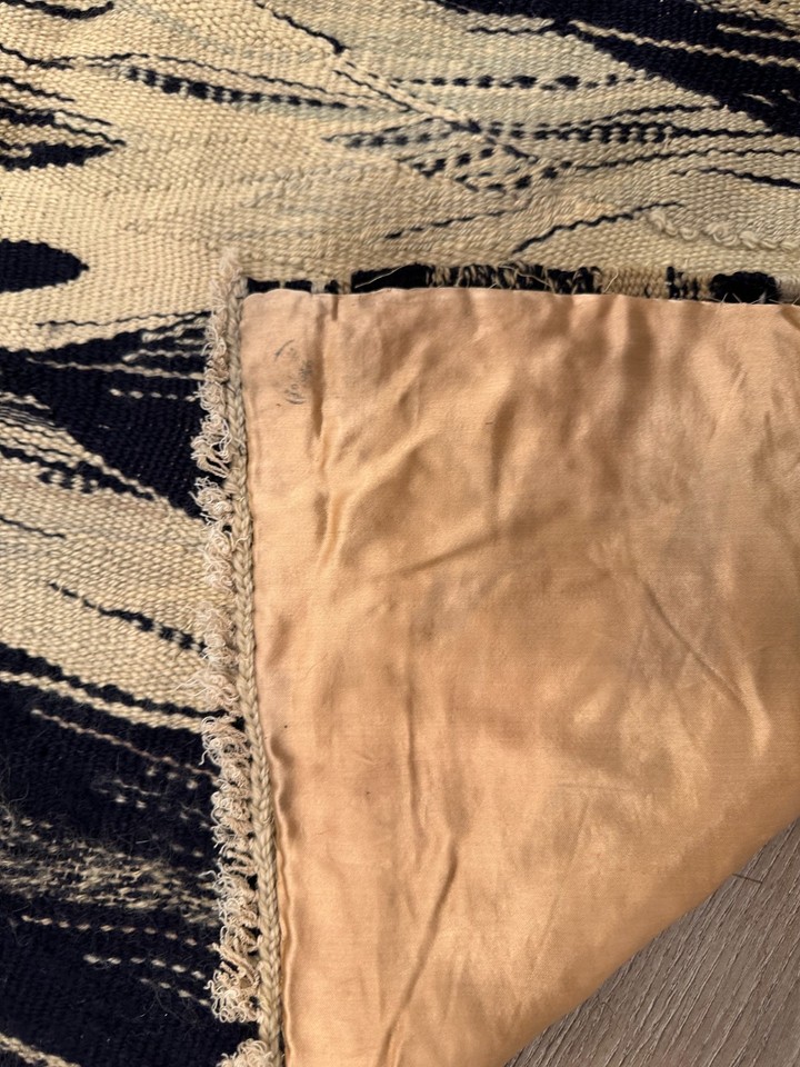 Amazing Hand Knotted Vintage Bulgaria Wool Kilim Area Rug 3.5 x 1.9 Ft ...