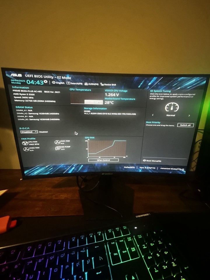 Custom Gaming PC Desktop With Monitor | eBay
