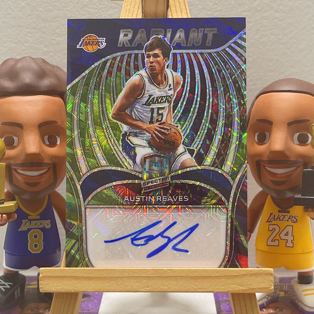 /25 Rookie Autograph MOJO Silver Prizm Panini Spectra Austin Reaves ...