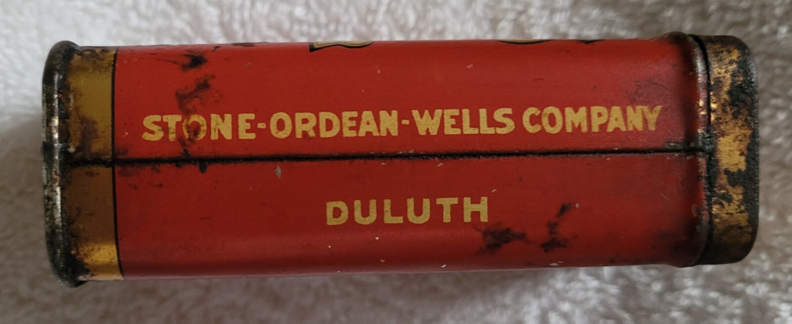 Vintage Stone's Red Pepper Spice Tin Stone Ordean Wells Company Duluth ...