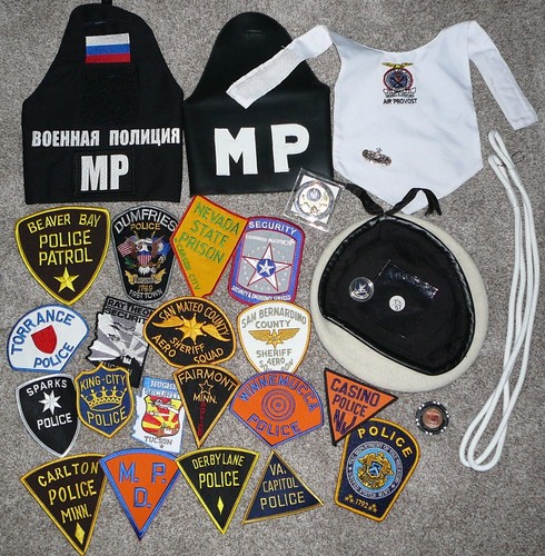 Vintage Police Patch's, armbands, coins & badge lot | eBay