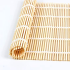 Sushi Maker Curtain Rolling Mat Rice Roller Natural Bamboo Japanese ...