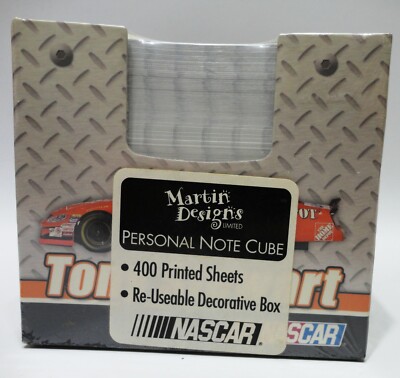 Martin Designs NASCAR Personal Note Cube Tony Stewart #20 - 400 Sheets ...