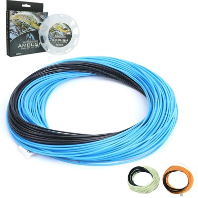 Maxcatch Sink Tip Fly Line WF4/5/6/7/8F/S Sinking Tip Floating Fishing ...