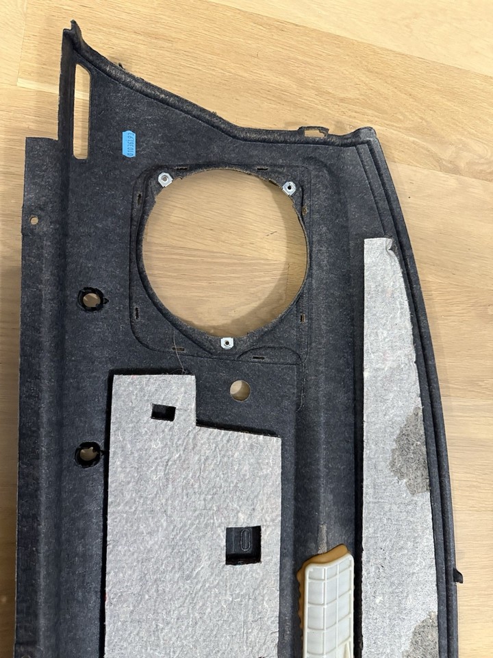 2001-2006 BMW E46 M3 Coupe Rear Parcel Shelf Deck Panel Tray Trim OEM ...