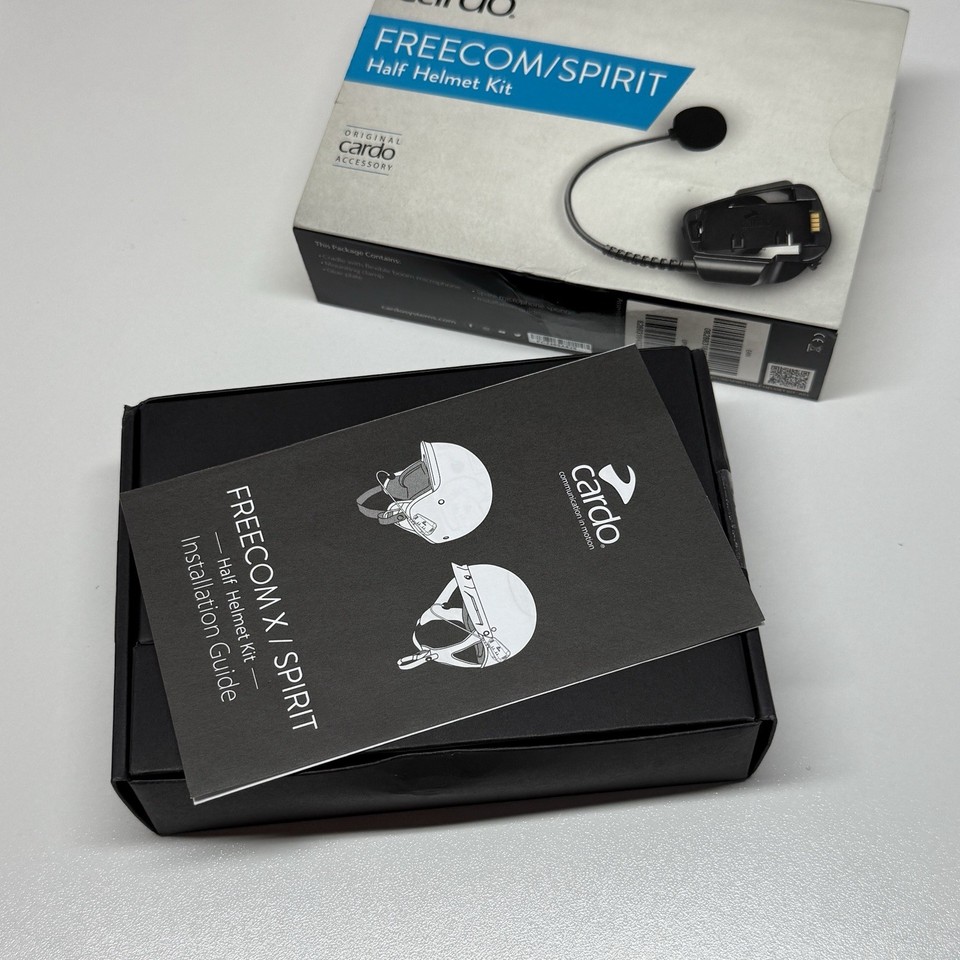 Cardo Systems Freecom-X/Spirit Half Helmet Kit *New, Open Box* | eBay