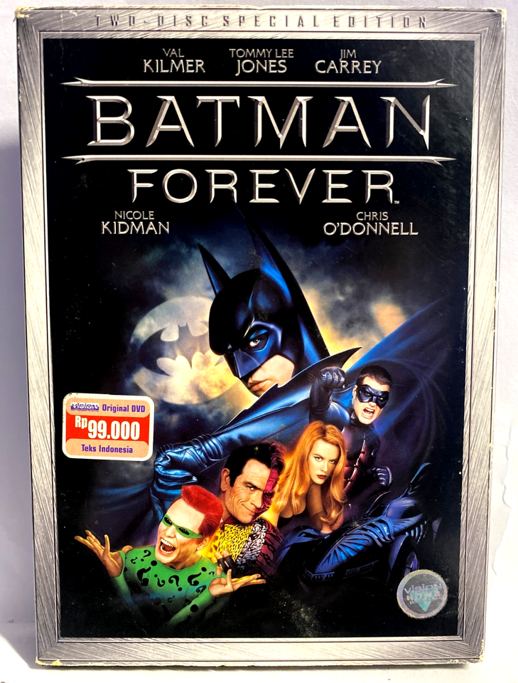 BATMAN FOREVER - 2 Disc Edition - Val Kilmer - REGION PAL 3 - DVD ...