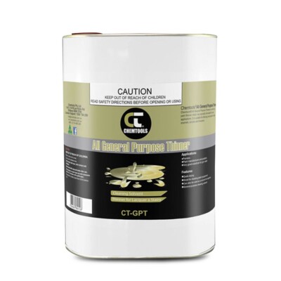 5L CHEMTOOLS GalMax Solvent Thinners Paint Enamels Lacquer Stain ...