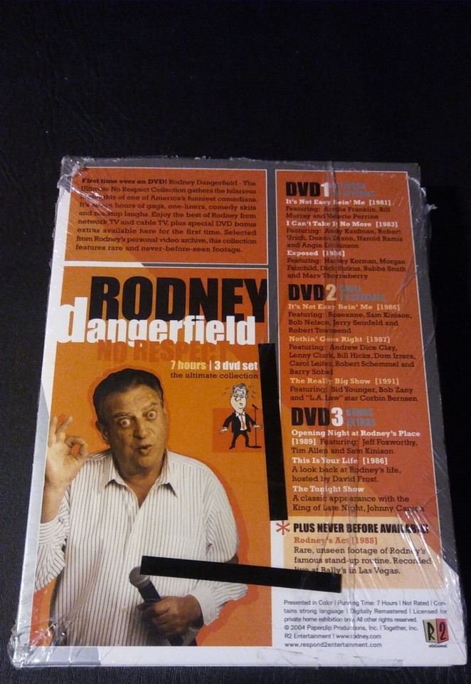 Rodney Dangerfield No Respect: The Ultimate Collection - 3 DVD SET ...