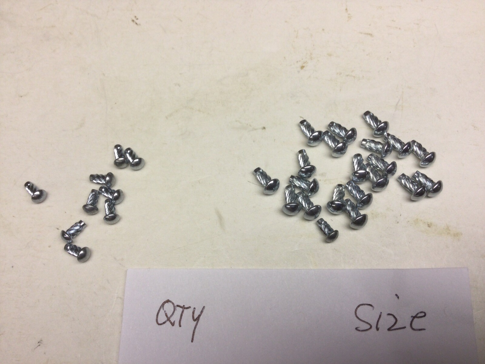 30 ID Tag rivets Vintage Auto Generator Autolite G503, MB CJ2A Willys ...