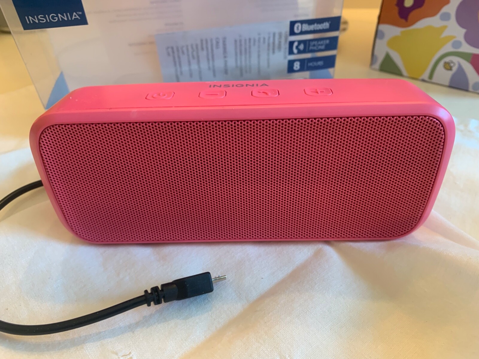 Insignia NSCSPBTHOL16 Wireless Speaker System - Blue for sale online | eBay