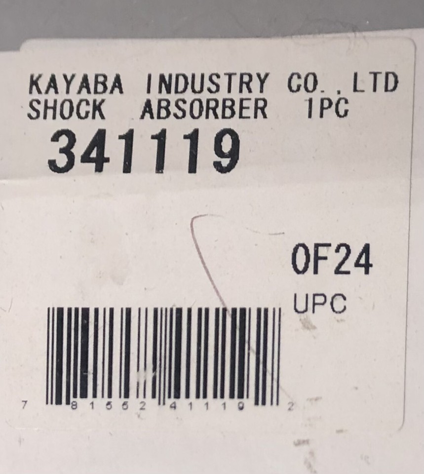 KYB 1 REAR STRUTS SHOCK HONDA ACCORD 90 91 92 93 94 95 96 97 341119 | eBay