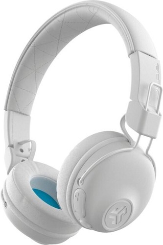 JLab Studio Wireless On-Ear Headphones White On the Ear Earphones ...