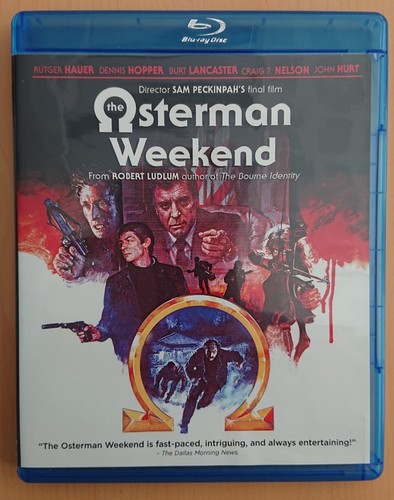 Blu-ray The Osterman Weekend Sam Peckinpah Burt Lancaster Anchor Bay ...